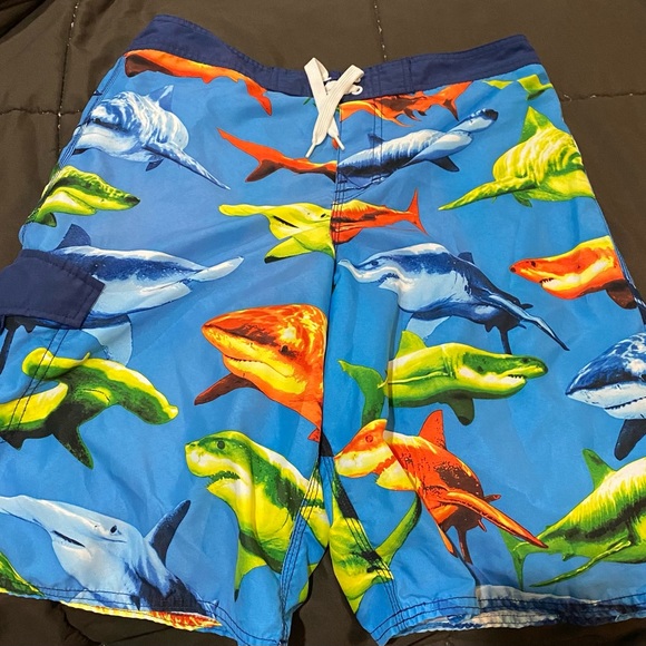 Joe Boxer | Swim | Joe Boxer Kids Sharks Swimming Trunks | Poshmark